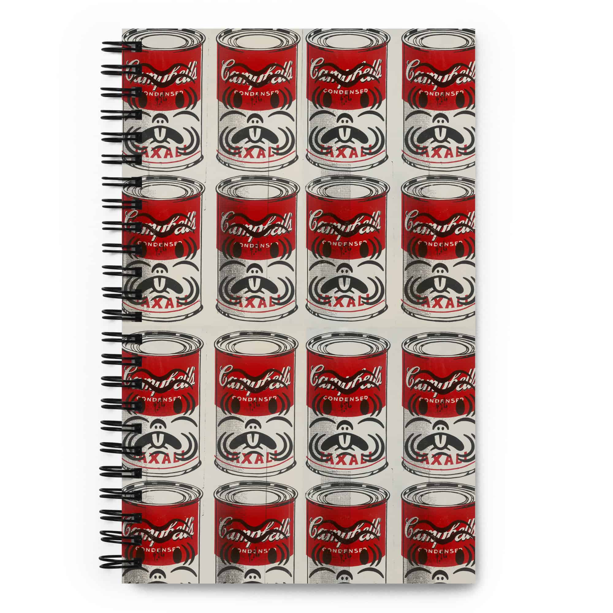 "Campbell's Condensed Taxali" Spiral notebook - Fine Art & Installation